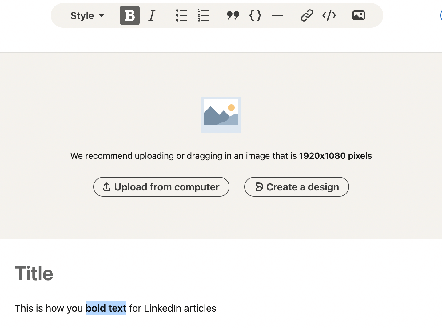 Formatting LinkedIn Posts, Texts: Bold, Italics, Underline – Expandi ...