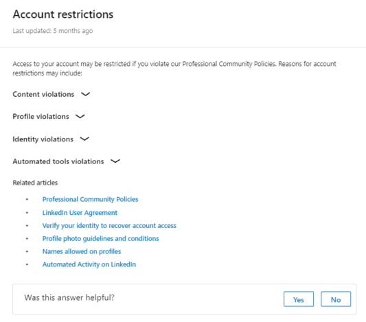 LinkedIn Account Restricted: Here’s What to Do Next