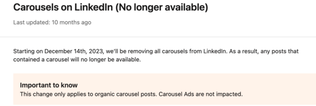 How To Create A LinkedIn Carousel In 2025 [Examples + Tutorials] - #1 ...