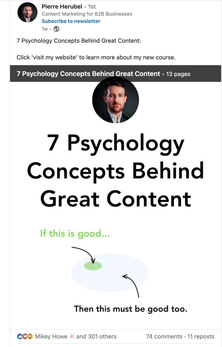 How To Create A LinkedIn Carousel In 2025 [Examples + Tutorials] - Expandi