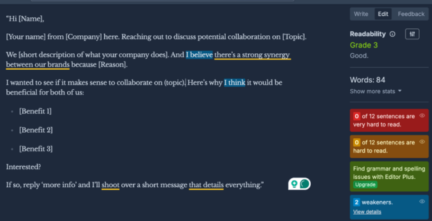 How To Write An Email To A Brand For Collaboration [Sample + Guide ...